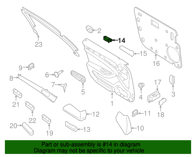 Genuine Porsche 971-868-355-6N3 |Switch Housing | FREE Shipping on Most ...