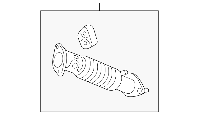 28610-B2310 - Front Pipe 2014-2019 Kia Soul | My Kia Parts