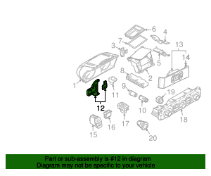 64116928326 - 2004-2013 BMW Sensor (64-11-6-928-326) | BMW of South ...