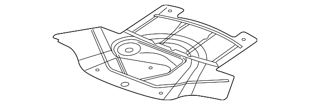 2015-2023 Dodge Belly Pan 68214816AA | TascaParts.com
