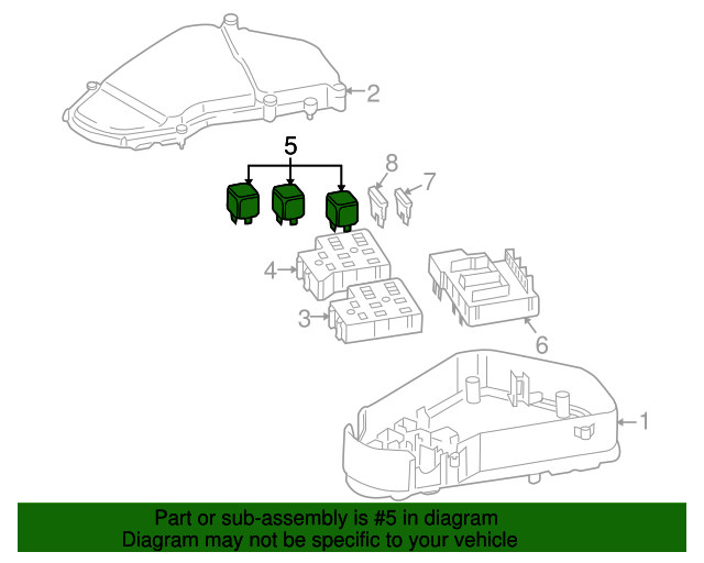 2010-2018 Audi Diesel Glow Plug Controller 4L0-907-282-B | OEM Parts Online