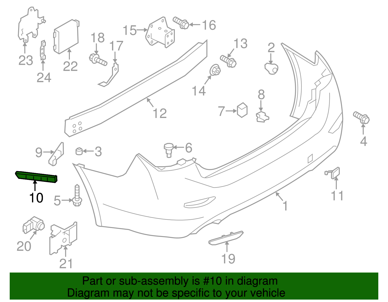 85221-4GA0A - Lower Bracket 2014-2020 Infiniti Q50 | INFINITI Parts ...