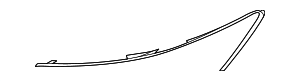 Genuine Molding Strip for 2020-2021 Hyundai Sonata | Part# 92181-L0100 ...