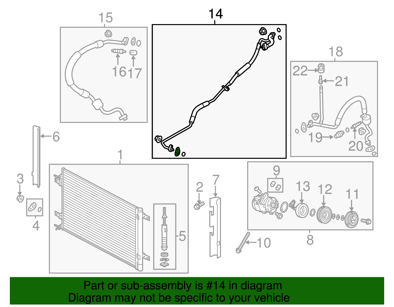 2011-2016 Ford Liquid Line BC3Z-19835-J | OEM Parts Online