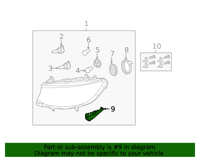 9108209600 - Lower Mount 2019-2021 Mercedes-Benz | Mercedes-Benz USA Parts