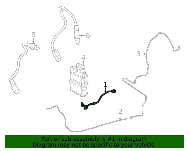 213-471-17-00 - Vapor Canister Purge Solenoid 2019-2023 Mercedes-Benz ...