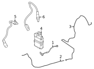 000-542-44-00 - Oxygen Sensor 2019-2021 Mercedes-Benz | Mercedes-Benz ...