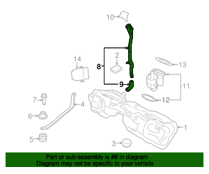 16-11-7-483-169 - Filler pipe 2014-2020 BMW | AutoNation Parts