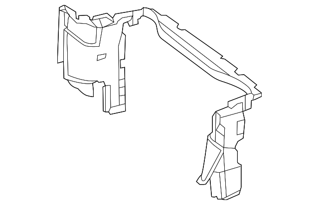 218-505-00-00 - Air Duct Segment 2012-2018 Mercedes-Benz | Mercedes ...