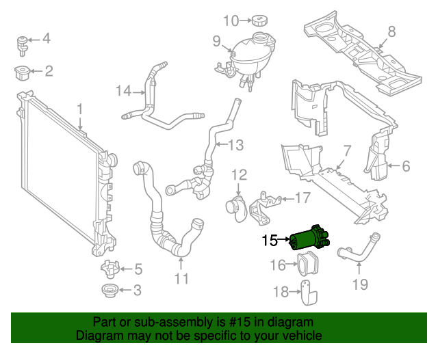2002-2020 Mercedes-Benz Pump 000-500-03-86-80 | MB OEM Parts