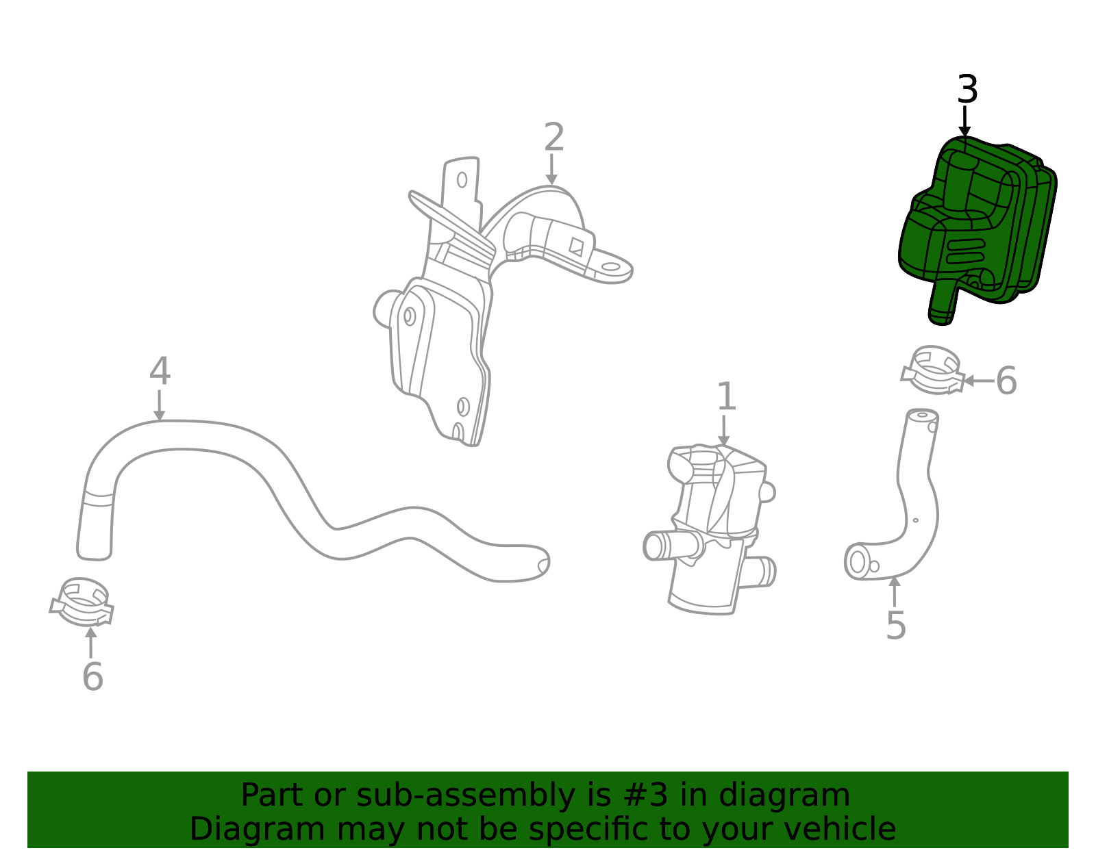 36166-5WJ-A01 - 2018-2021 Honda Clarity - Joint Purge | Honda Parts Guys