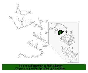 2009-2016 Ford Vapor Separator 7L1Z-9B328-A | OEM Parts Online