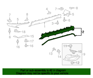 52108-0E030 - Lower Cover 2016-2019 Lexus RX350 | Longo Lexus Parts