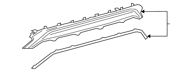 52108-0E030 - Lower Cover 2016-2019 Lexus RX350 | Longo Lexus Parts