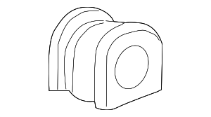 2007-2017 GM Front Suspension Stabilizer Shaft Insulator 15837427 GM ...