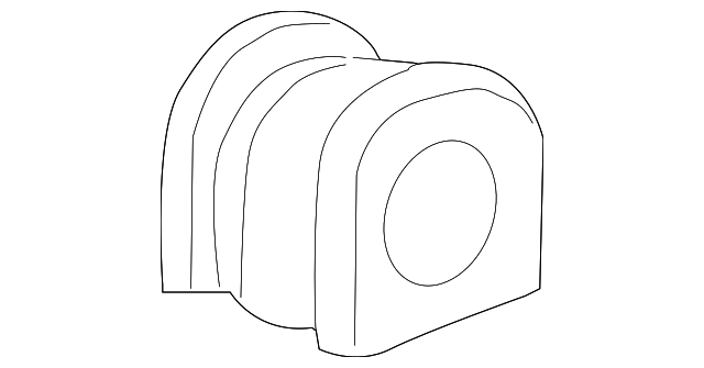 2007-2017 GM Front Suspension Stabilizer Shaft Insulator 15837427 GM ...