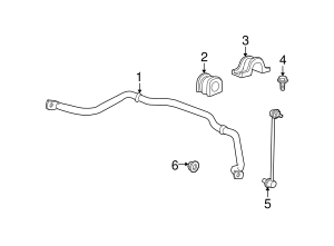 2007-2017 GM Front Suspension Stabilizer Bar Link 20905104 GM ...