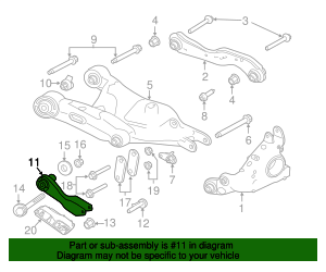 Genuine Lateral Arm for 2018-2020 Land Rover Range Rover Velar | Land ...