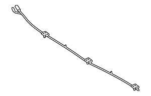 61667202027 - 2009-2015 BMW Windshield Hood Nozzle (61-66-7-202-027 ...