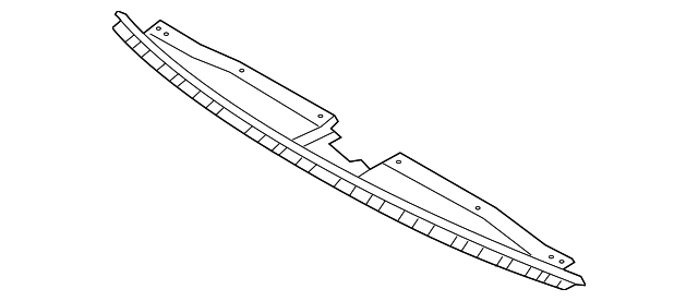 2018-2020 Hyundai Elantra GT Radiator Support Access Cover 86362-G3000 ...