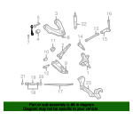 1998-2021 Nissan Upper Control Arm Washer 54559-2S40A | TascaParts.com