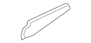 22980632 - Passenger Side Air Inlet Grille Panel Extension 2013-2019 ...