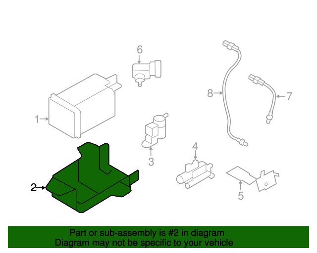 Hyundai - 31425-4Z000 - Protect Shield - 2013-2018 Hyundai Santa Fe ...
