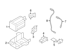 2013-2018 Hyundai Santa Fe Sport Protect Shield 31425-4Z000 | OEM Parts ...