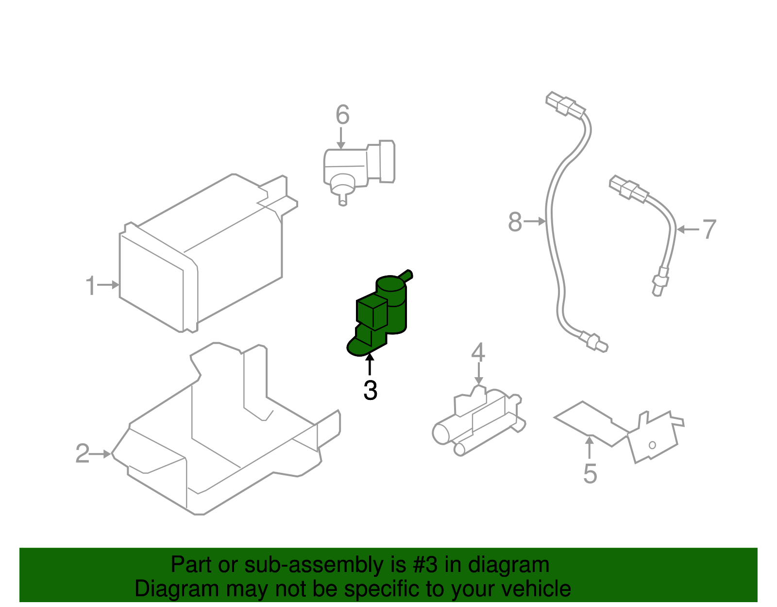 2007-2018 Hyundai Valve 31430-0W000 | Retail Performance Auto Parts