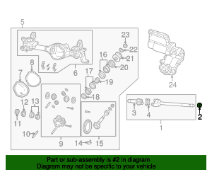 2003-2023 Mopar Seal 5086686ab | TascaParts.com