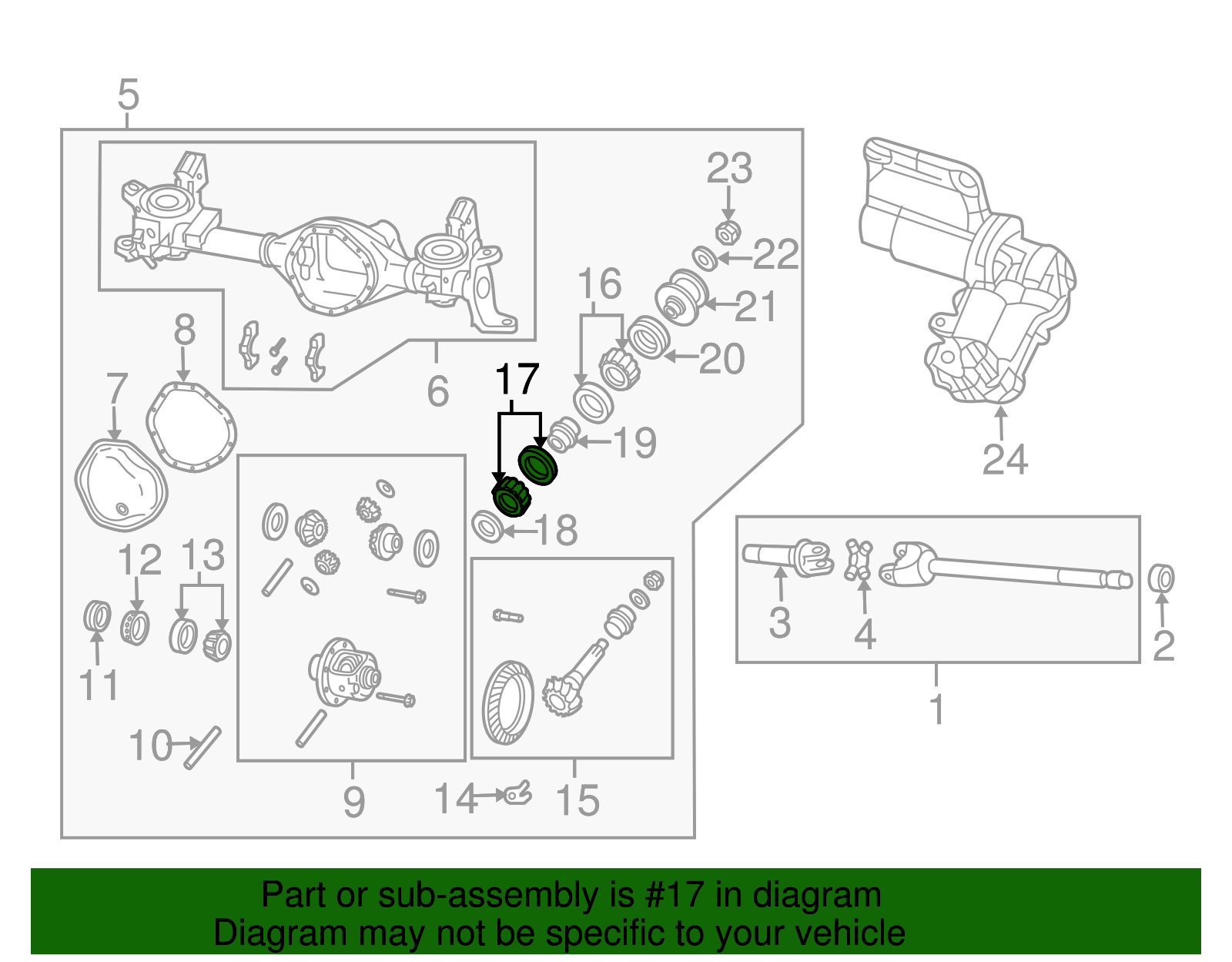2003-2024 Mopar Bearing 68456979AA | Mopar Parts Canada