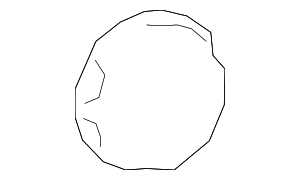 2020-2023 Toyota GR Supra Park Sensor Ring 89348-WAA01 | Toyota Parts