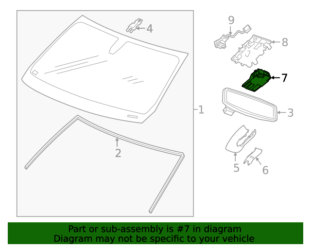 85646262 - Front View Camera 2021-2024 GM | AutoNationParts.com
