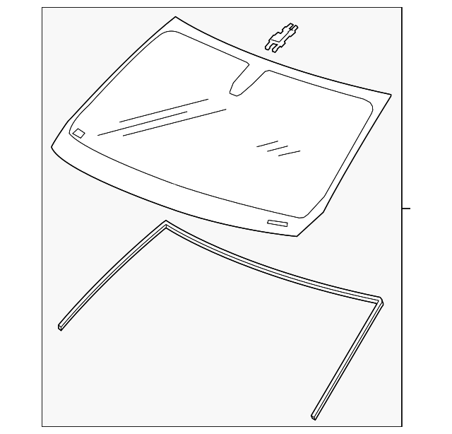 84973152 - Windshield 2023-2024 GM | Chevrolet Parts Direct