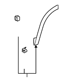 2014-2019 Toyota Highlander Lower Molding 75077-0E010 | OEM Parts Online