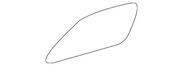 Genuine Toyota Stone Guard part# 75747-0E010 for 2014-2019 Toyota ...