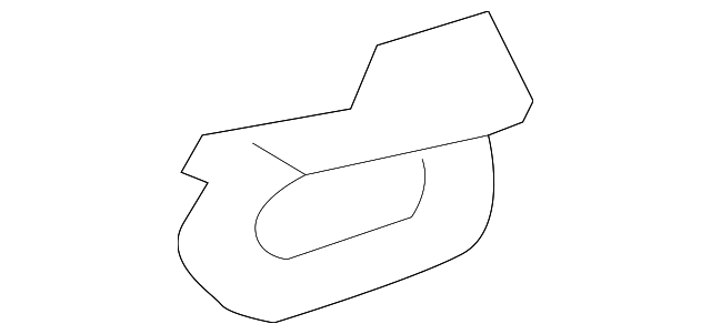 75393-0E010 - 2014-2019 Toyota Highlander - Lower Molding Retainer ...