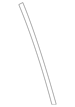 2014-2019 Toyota Highlander Rear Molding 75743-0E040 | Toyota Parts Center