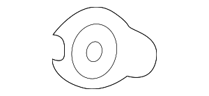 2014-2019 Toyota Highlander Lower Molding Fastener 75392-0E010 | Toyota ...