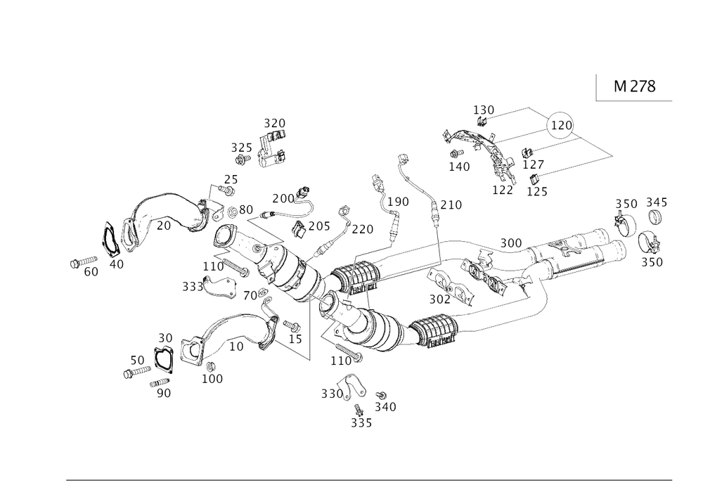 2003-2025 Mercedes-Benz Lambda Sensor 008-542-78-18 | MB OEM Parts