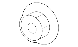 1996-2019 Hyundai Wheelhouse Liner Nut 86825-26000 | OEM Parts Online