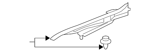 53807-0E011 - Reinforcement 2010-2015 Lexus | Lexus Parts Outlet