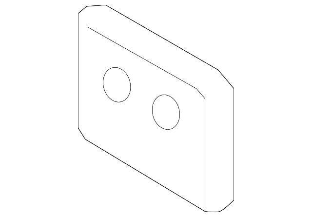 2010-2015 Lexus Fender Liner Pad 53851-0E030 | OEM Parts Online