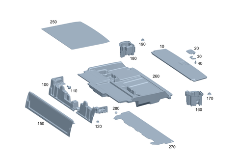 Load Compartment Floor for 2024 Mercedes-Benz EQB 350 | Mercedes-Benz ...