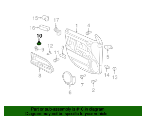 2009-2017 Mopar Bolster Cap 1DD78XDVAB | TascaParts.com