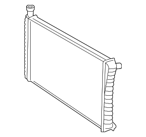 2021-2025 GM Engine Radiator 84916454 GM | GMPartsDirect.com