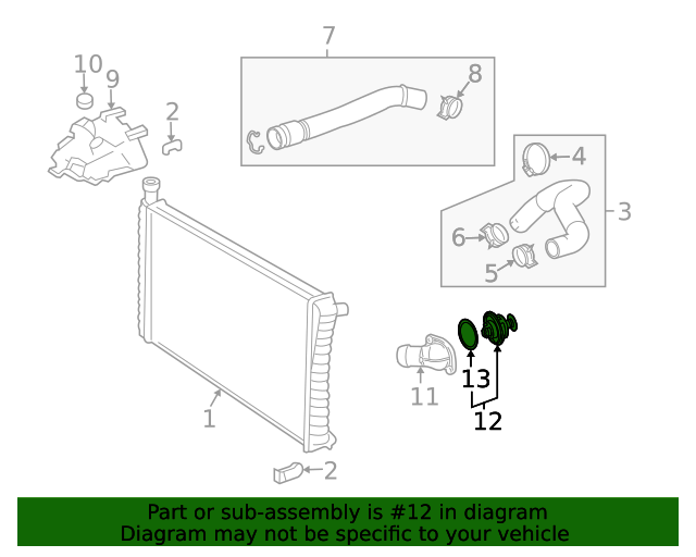 19420815 - Thermostat 2022-2023 GM | AutoNationParts.com