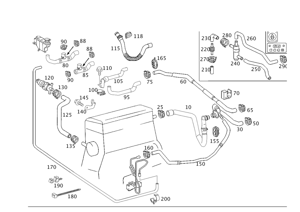 203-830-01-15 - Line 1960-2009 Mercedes-Benz | Mercedes-Benz USA Parts