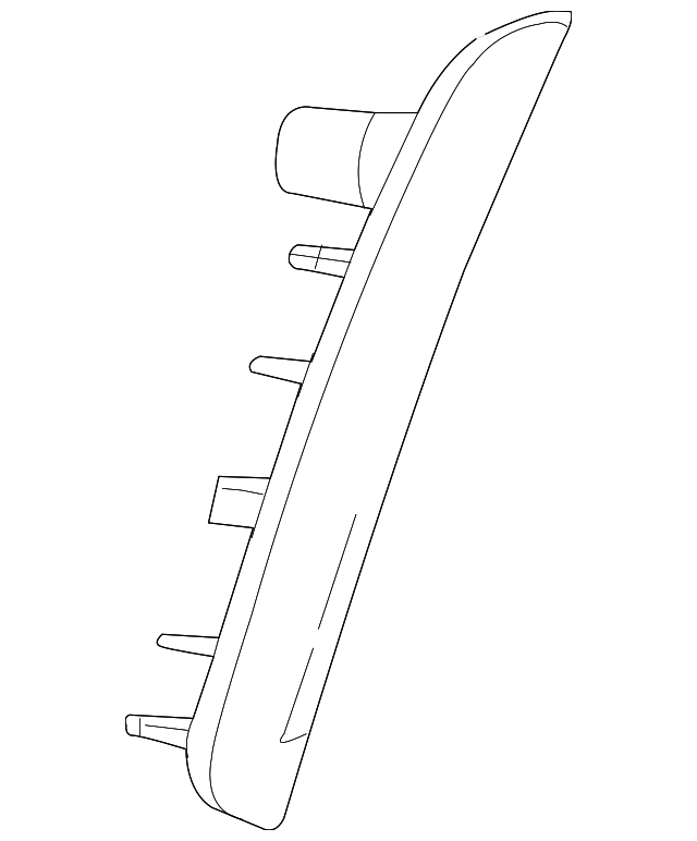 2012-2019 Fiat 500 Side Marker Lamp - Driver's Side (LH) 5182423AC ...