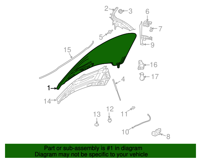 2002-2009 Dodge Hood Panel 55275733AF | TascaParts.com